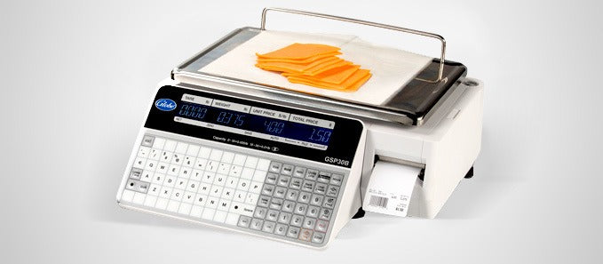 Globe GSP30B | Legal for Trade Label Printing Scale – TopJet Sales